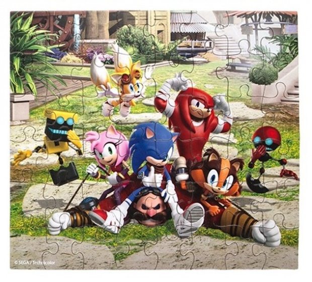 legpuzzels mini Sonic Boom – in de tuin 24 stukjes - Gek op Puzzels