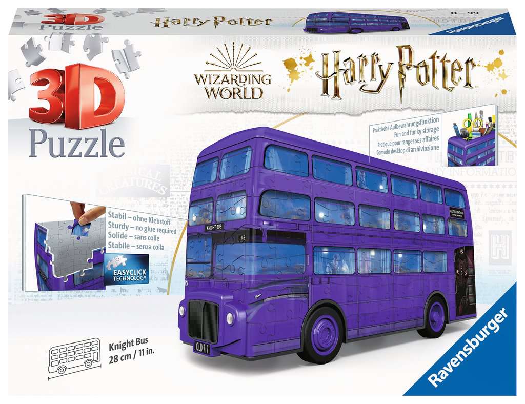Harry Potter bus - Gek op Puzzels